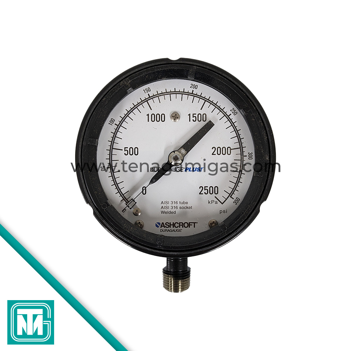 ASHCROFT 1279 Duragauge Pressure Gauge 115MM - TENAGA MIGAS SDN. BHD.